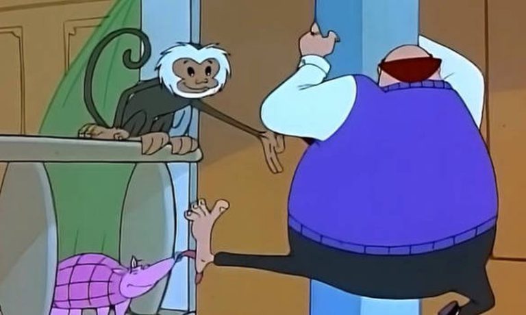 Tickle scenes in Cartoons