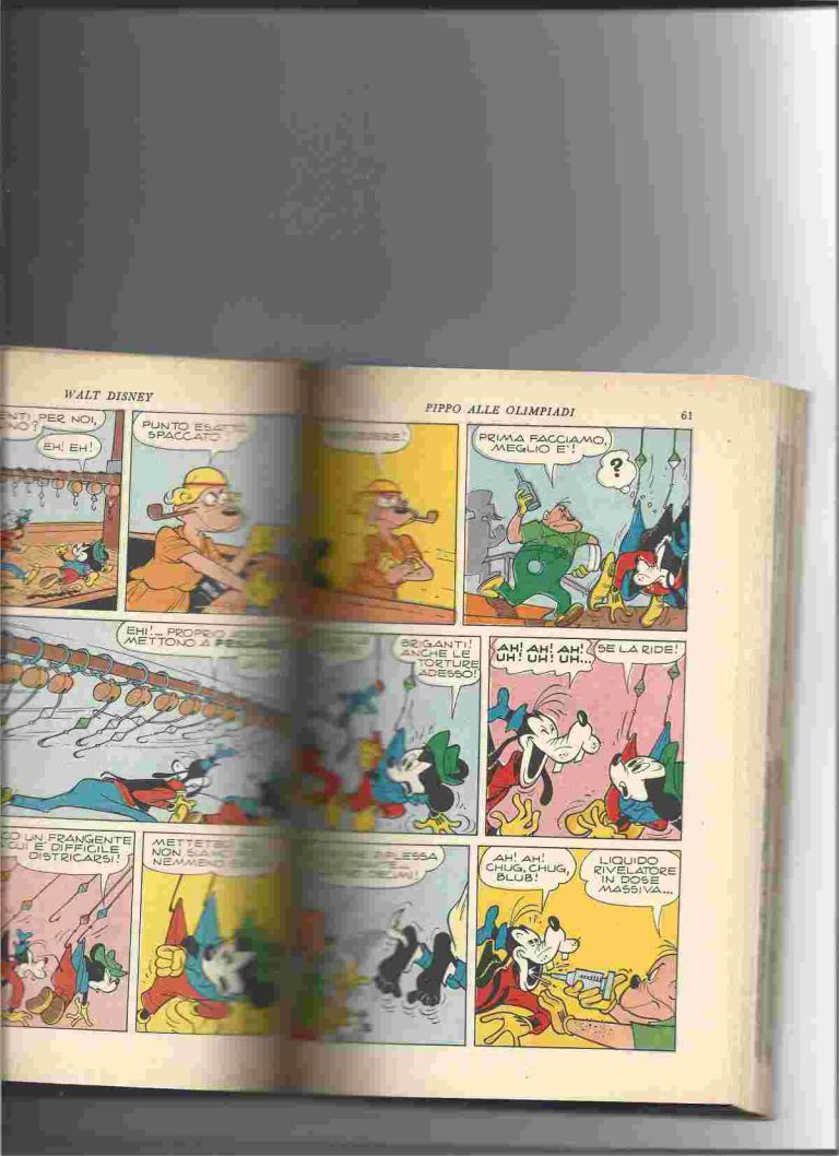 List of Tickling Scenes in Disney Comics and Cartoons