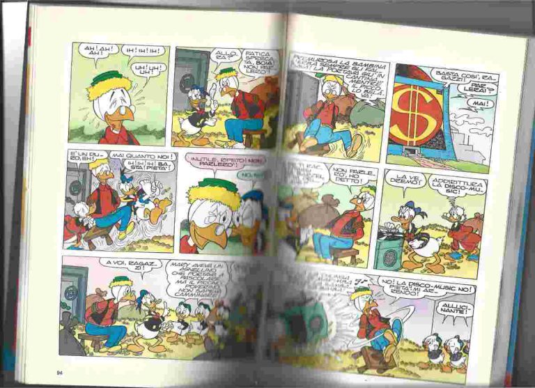 List of Tickling Scenes in Disney Comics and Cartoons