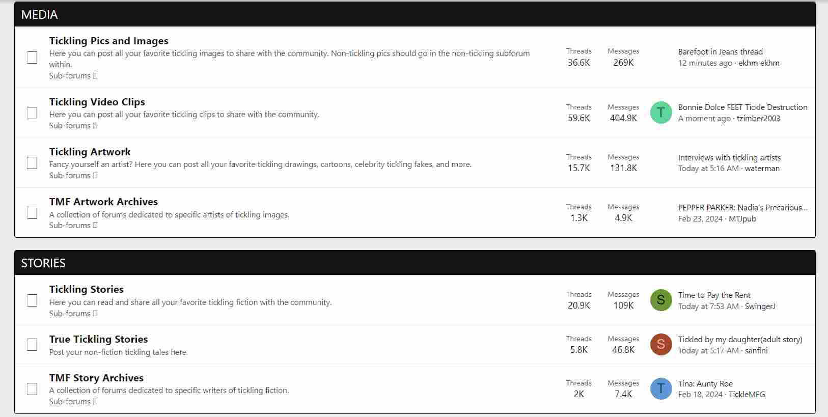 History of Tickling Media Forum - Interview with TMF